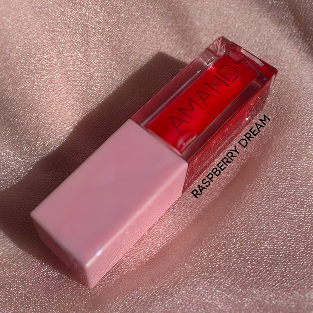 Hydrating Lip Oil - Raspberry Dream – Amando Beauty